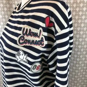 SHARKEE H:CONNECT | Tops | Sharkee Hconnect Sweatshirt Black White ...